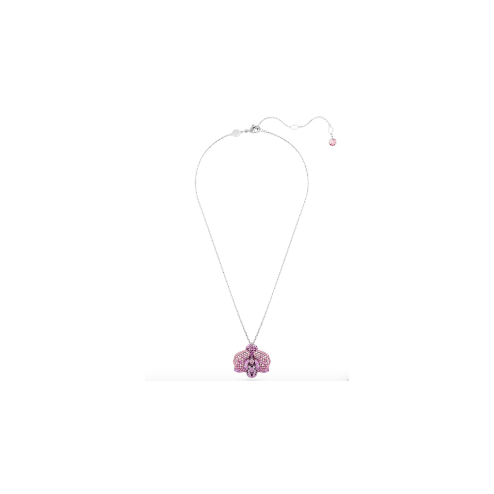 Collana pendente Idyllia Fiore, Rosa - Swarovski 5680910 Swarovski ...
